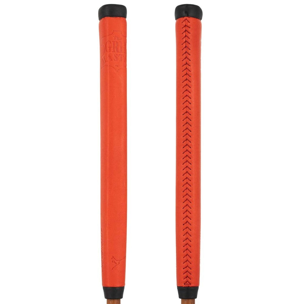 THE GRIP MASTER THE ROO LACED PUTTER GRIP - RED (NON-PERF) | Tour Spin Golf