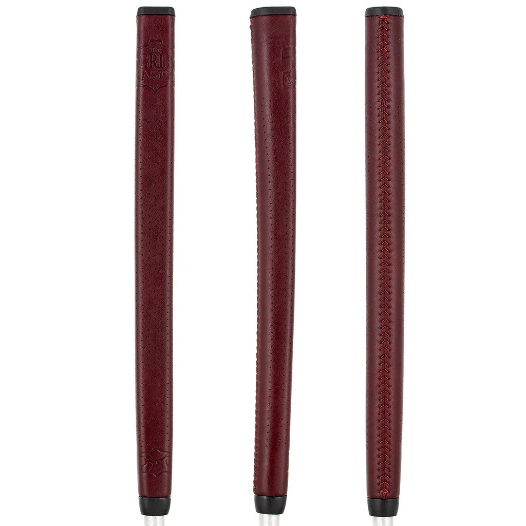 THE GRIP MASTER THE ROO LACED DARK RED PUTTER GRIP | Tour Spin Golf